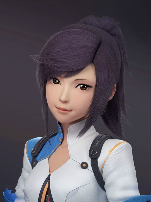 The Big Imageboard Tbib 3d Artist Request Black Hair Breasts Brown