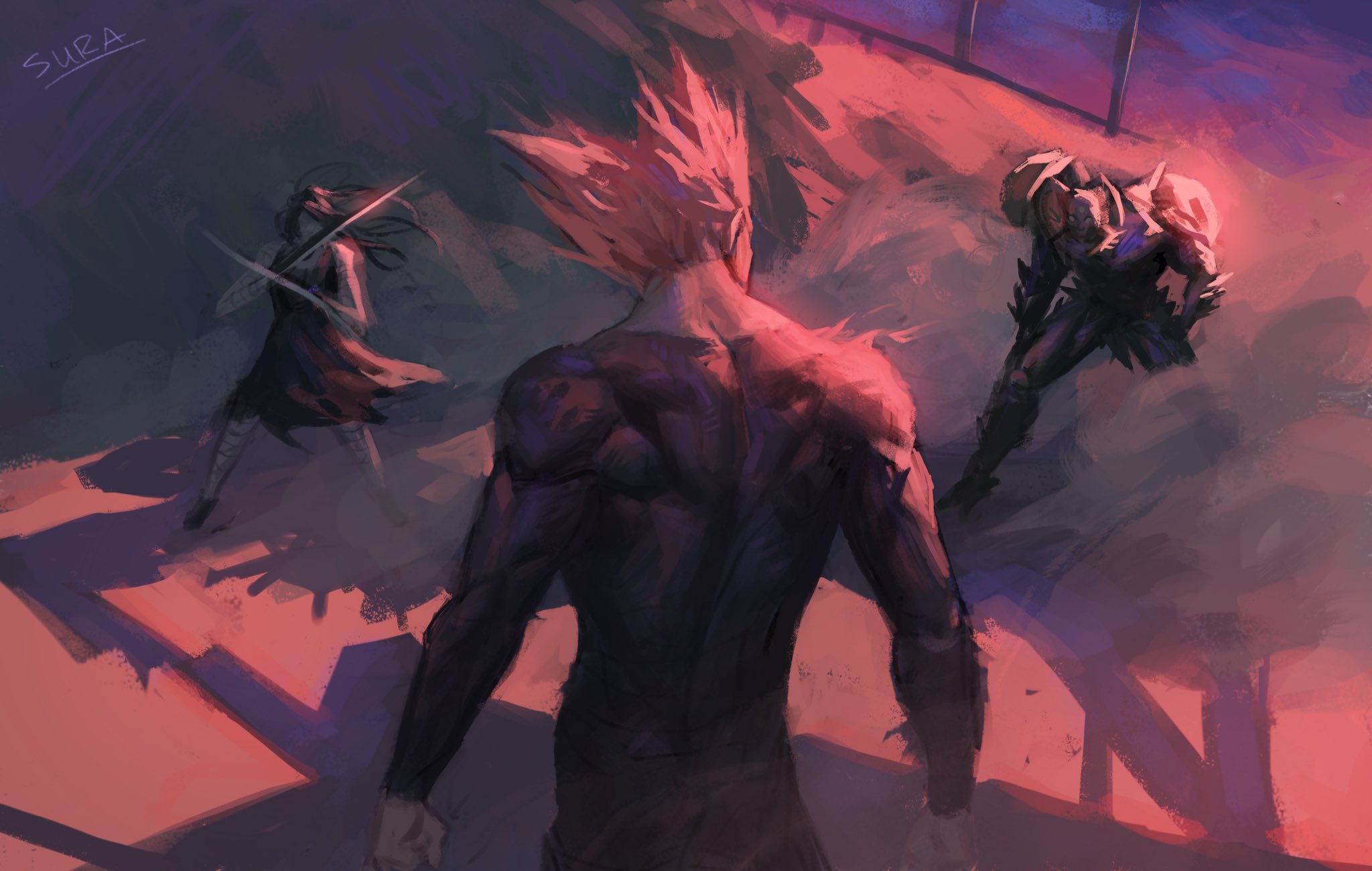 The Big ImageBoard (TBIB) - arthropod boy back back muscles back turned ...