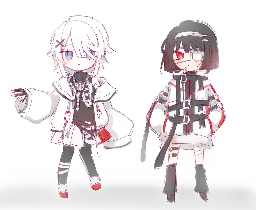 The Big ImageBoard (TBIB) - 2girls black hair black pantyhose black ...