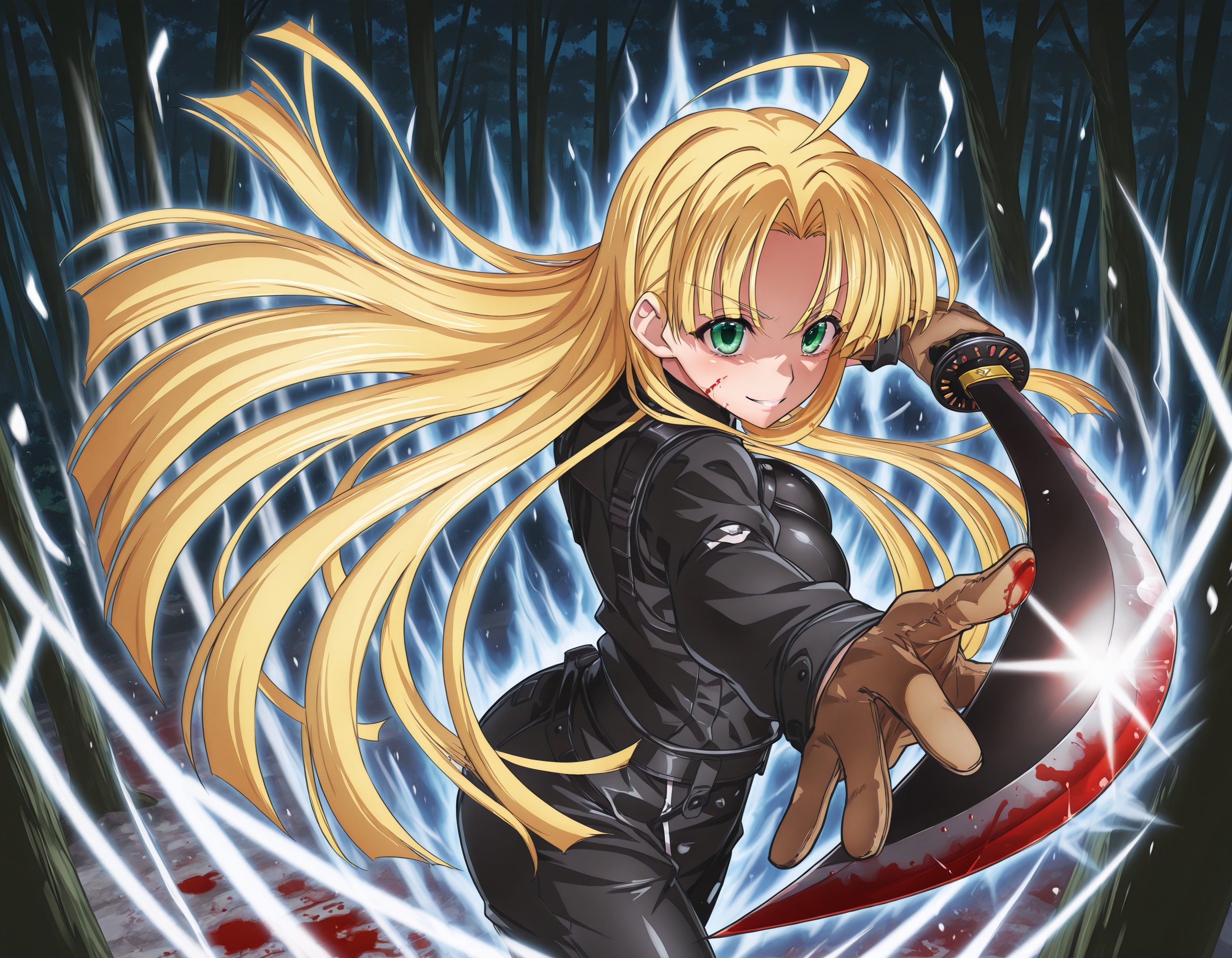 The Big ImageBoard (TBIB) - ai-generated asia argento aura black pants ...