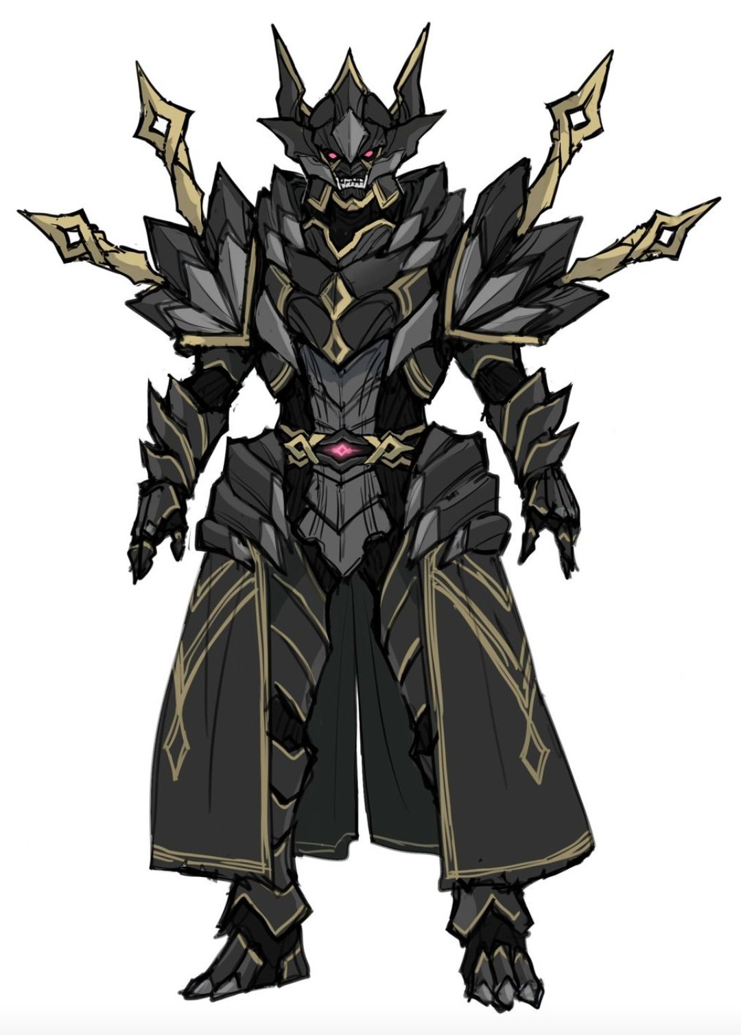 The Big ImageBoard (TBIB) - 1girl armor black armor breastplate frost von galleria full armor ...
