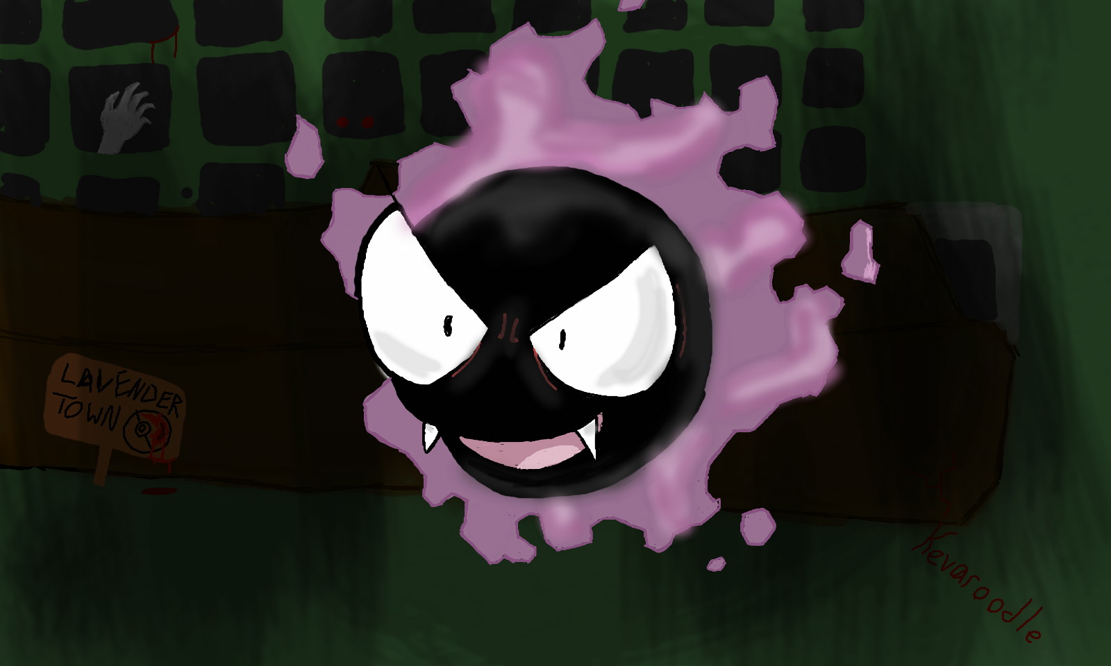 The Big ImageBoard (TBIB) - big eyes blood blurred background bodily ...