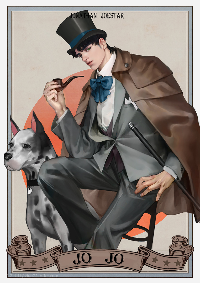 The Big ImageBoard (TBIB) - 1boy animal collar artist name black hair ...
