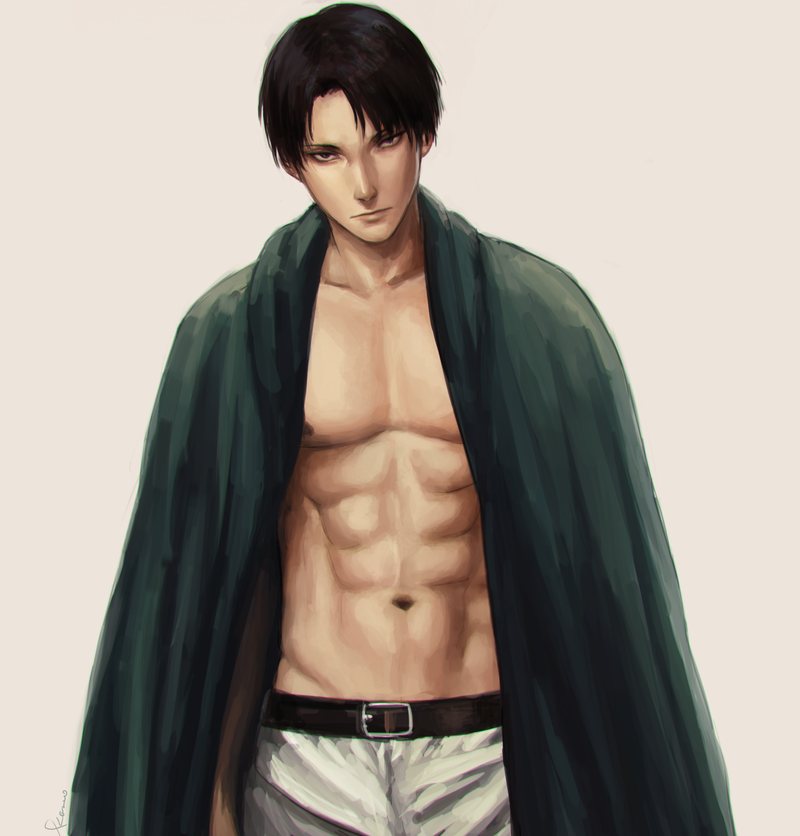 The Big ImageBoard (TBIB) - 1boy abs bad id bad pixiv id belt black ...