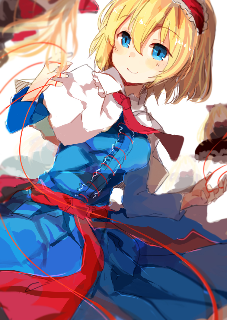 The Big ImageBoard (TBIB) - adapted costume alice margatroid alternate costume blonde hair blue ...