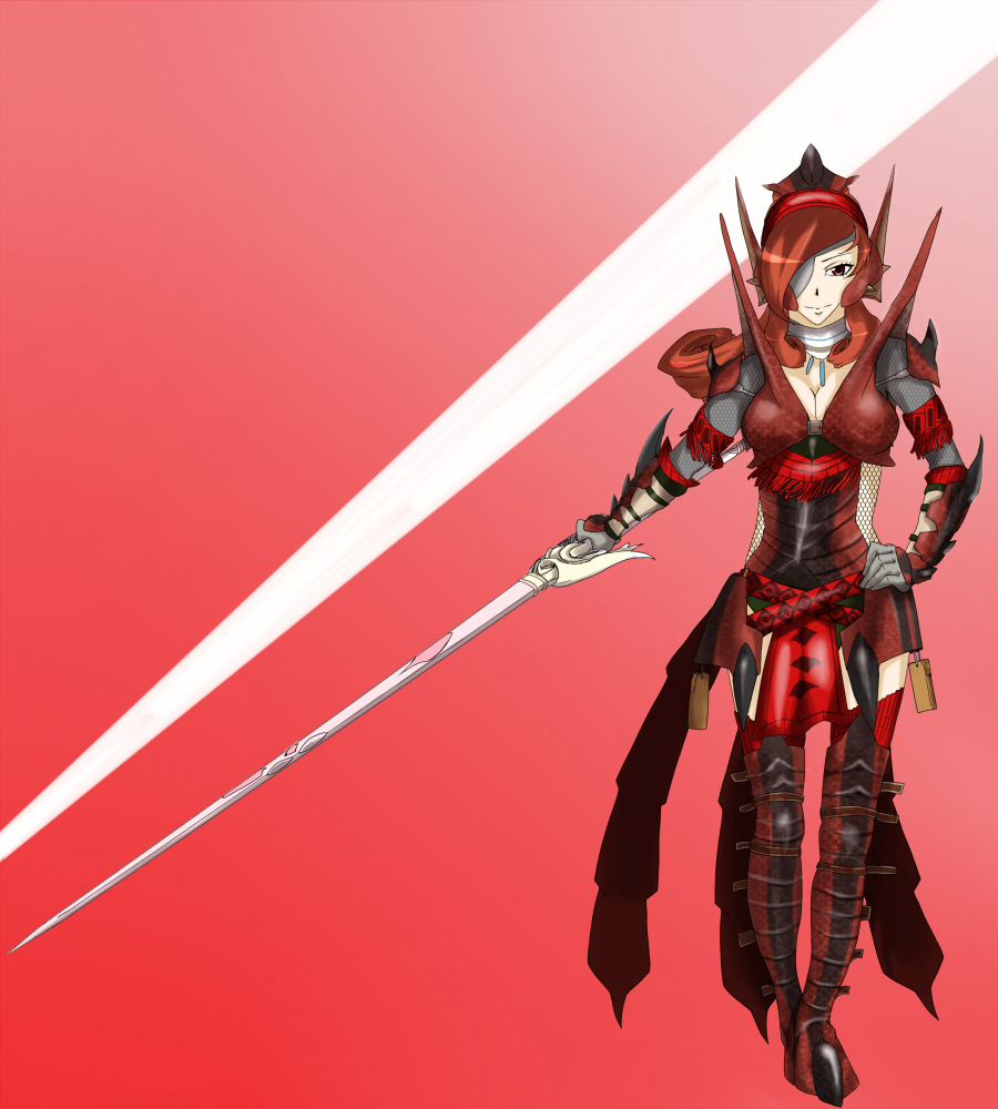 The Big ImageBoard (TBIB) - armor beatrix brown eyes brown hair choker ...