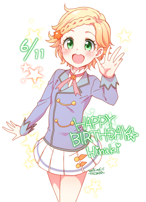 The Big ImageBoard (TBIB) - 1girl aikatsu! aikatsu! (series) blonde hair blush braid character ...