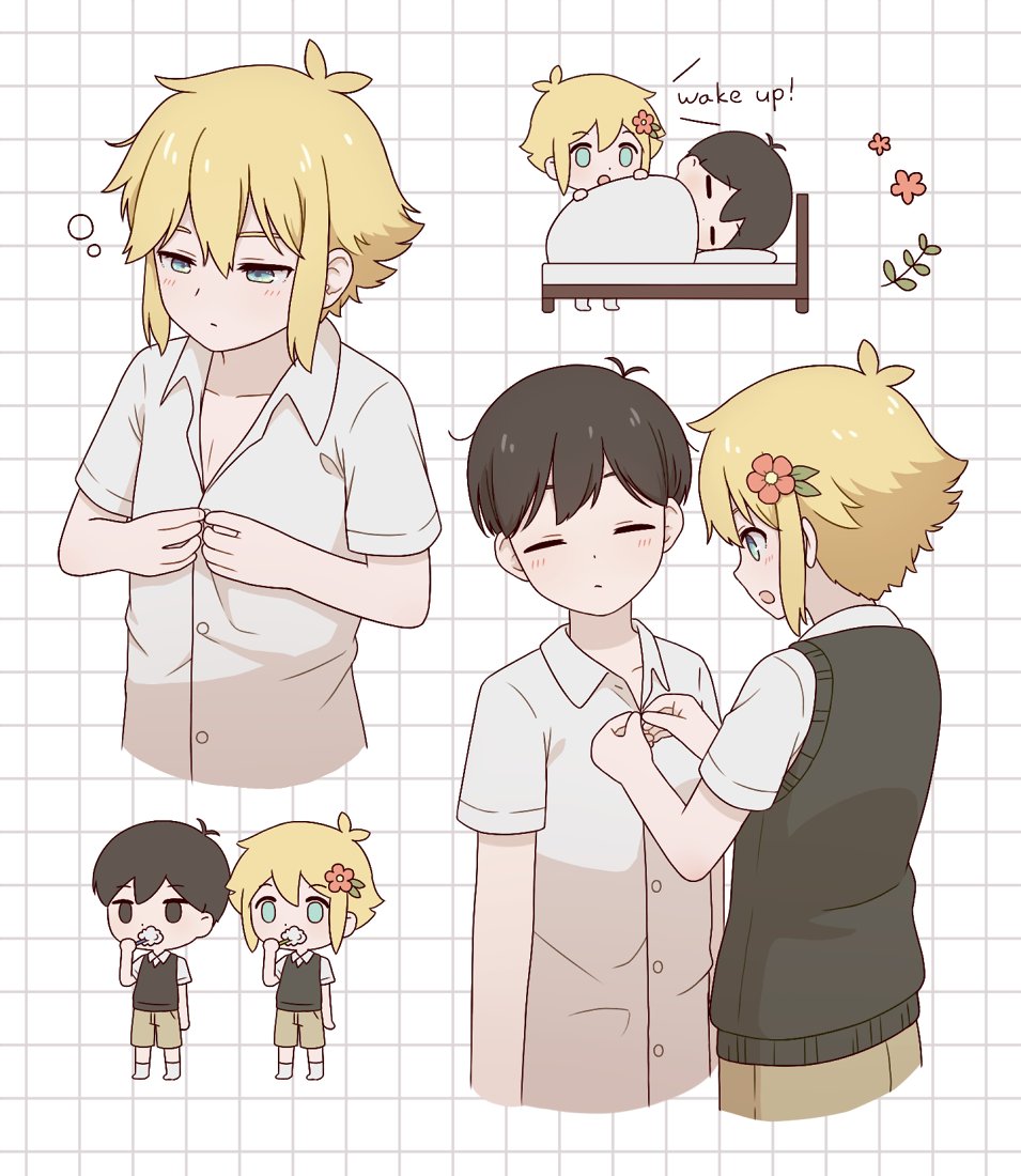 The Big ImageBoard (TBIB) - 2boys basil (faraway) (omori) basil (omori ...