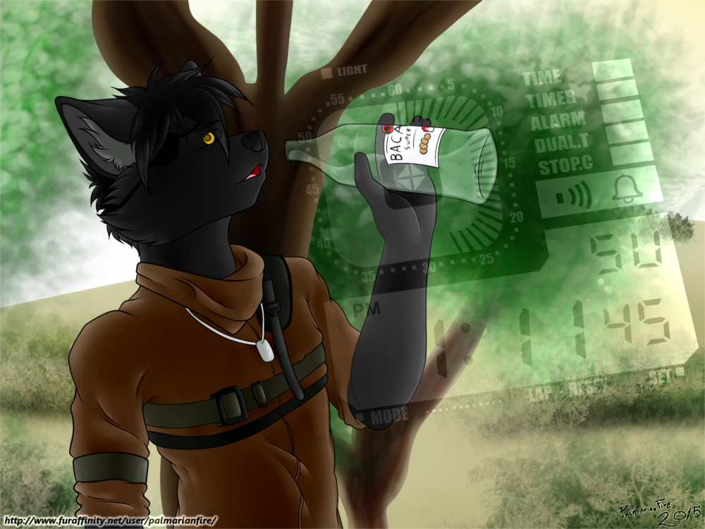 The Big ImageBoard (TBIB) - 2015 alcohol animal humanoid anthro bacardi beverage bottle canine ...