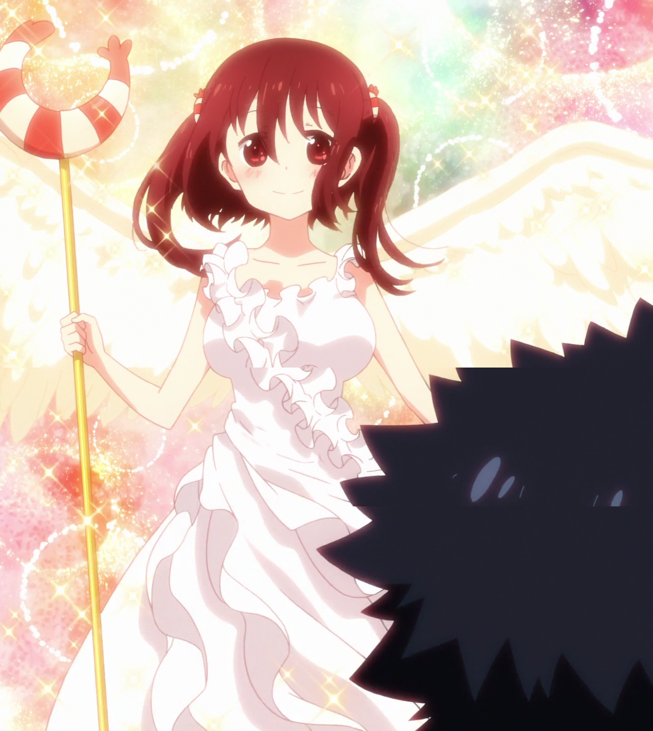 The Big Imageboard Tbib Angel Wings Brown Eyes Brown Hair Ebina