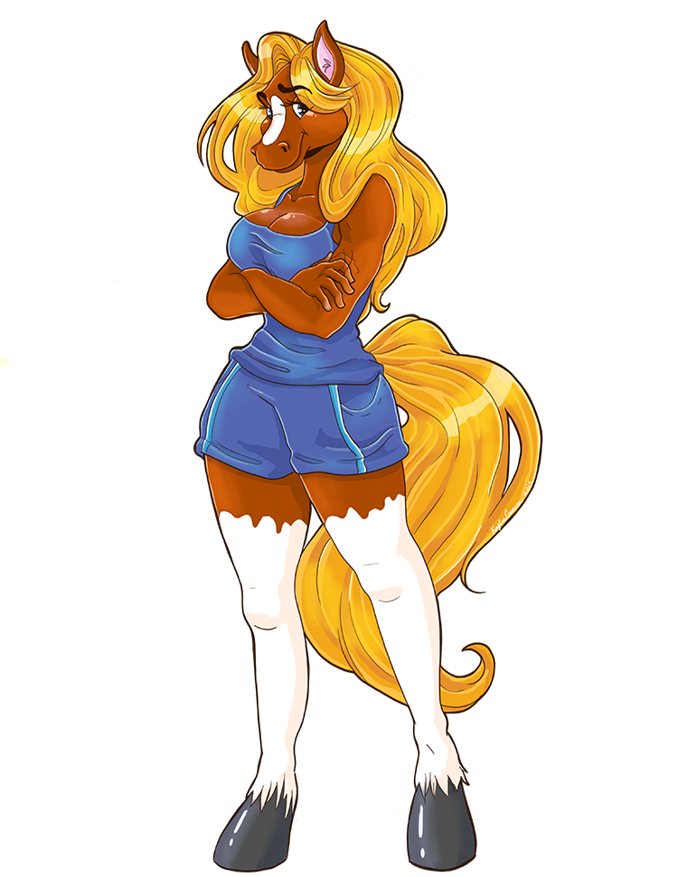 The Big Imageboard Tbib 2015 Anthro Blonde Hair Blue Eyes Cleavage