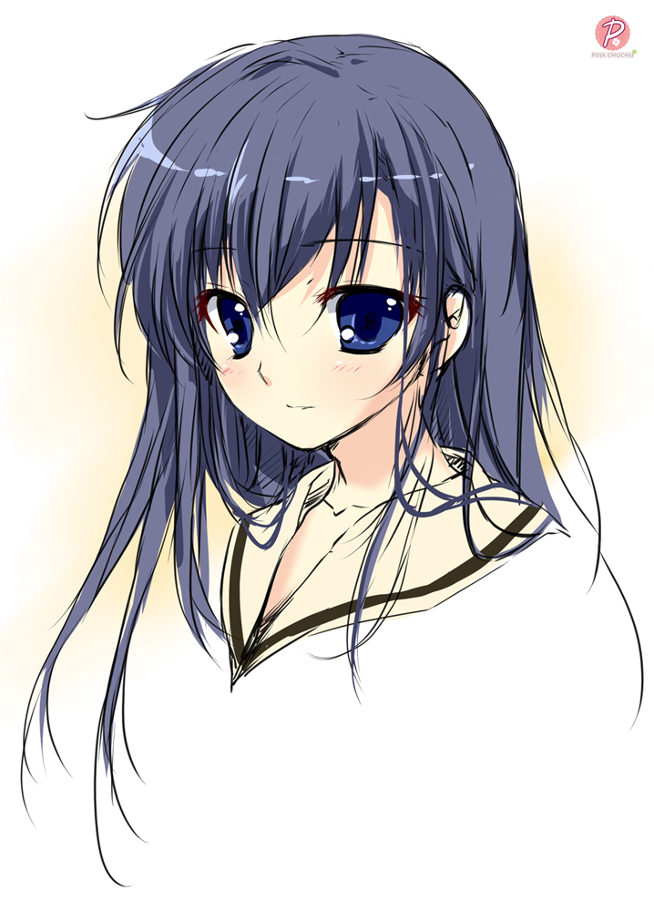 The Big ImageBoard (TBIB) - 1girl bad id bad pixiv id blue eyes blue ...