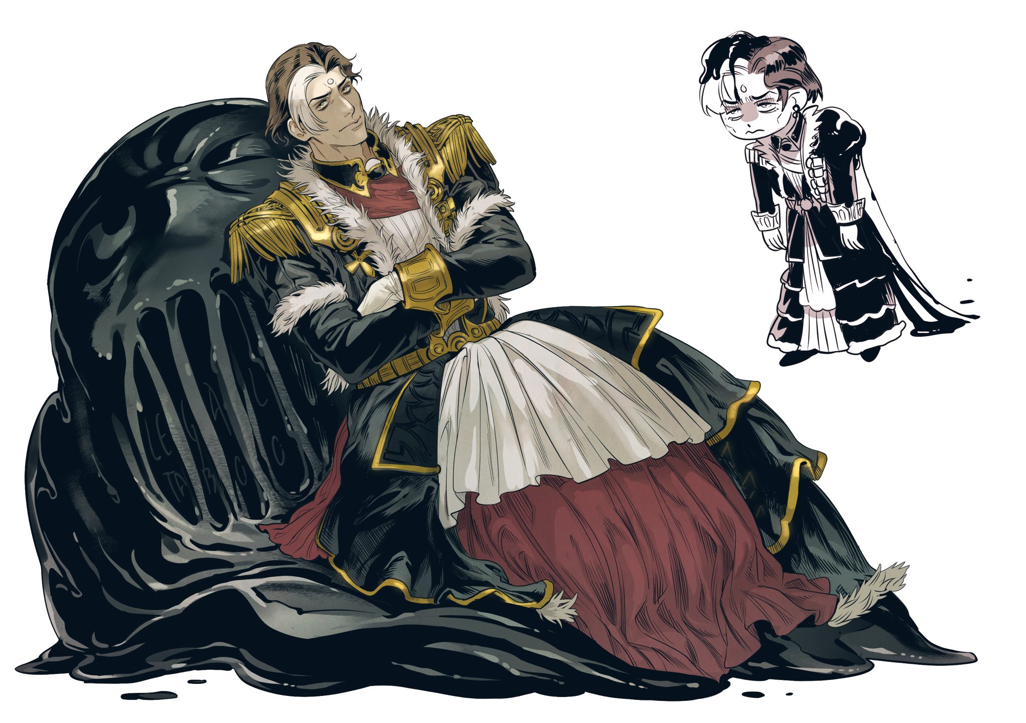 The Big ImageBoard (TBIB) - 1boy 5altybitter5 brown hair chibi closed ...