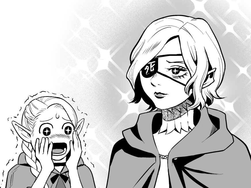 The Big ImageBoard (TBIB) - 1boy 1girl bags under eyes blush braid ...