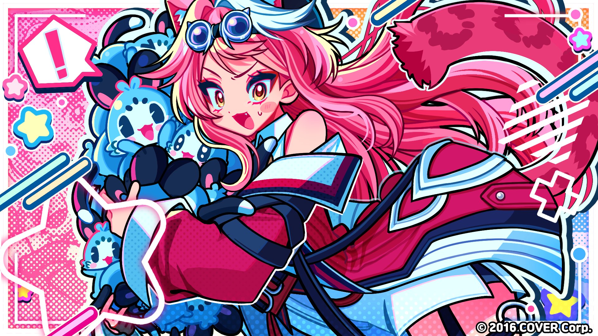 The Big ImageBoard (TBIB) - 1girl animal ear fluff animal ears bbang 1130 blush stickers breasts ...