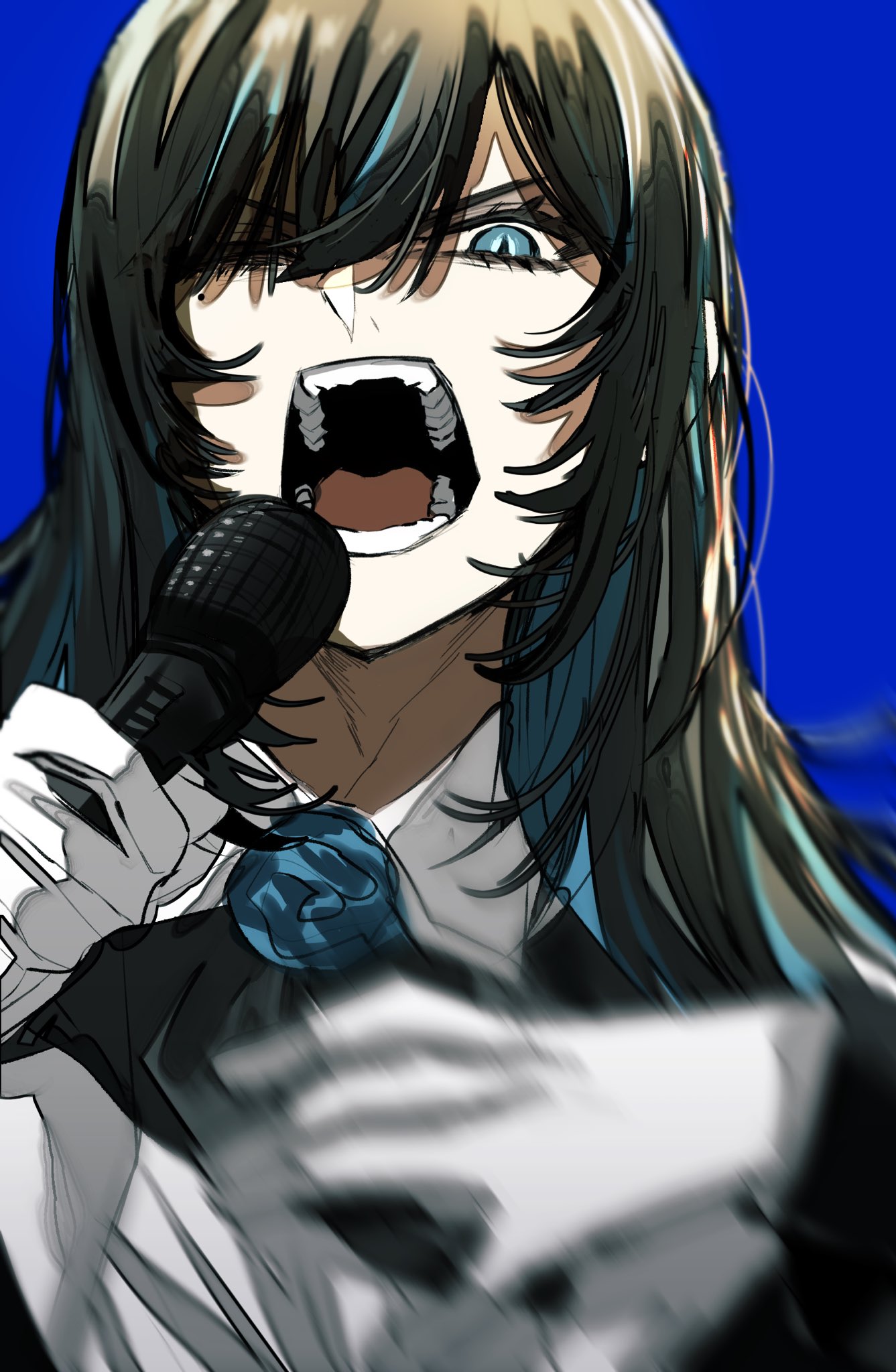 The Big ImageBoard (TBIB) - 1girl ado (utaite) black bow black bowtie ...