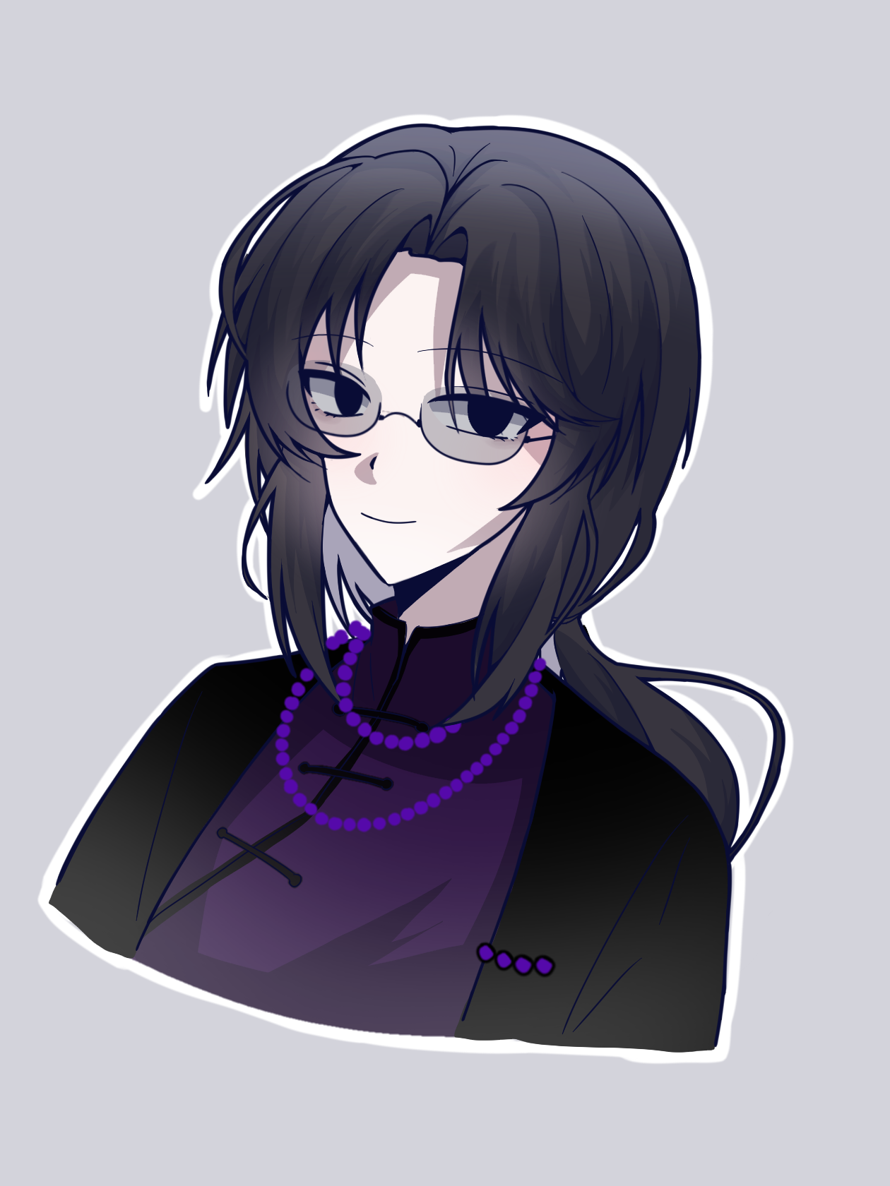 The Big ImageBoard (TBIB) - 1boy bead necklace beads black eyes black hair chinese commentary ...