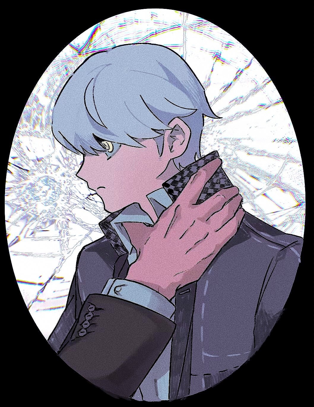 The Big ImageBoard (TBIB) - 2boys adachi tooru black jacket closed ...