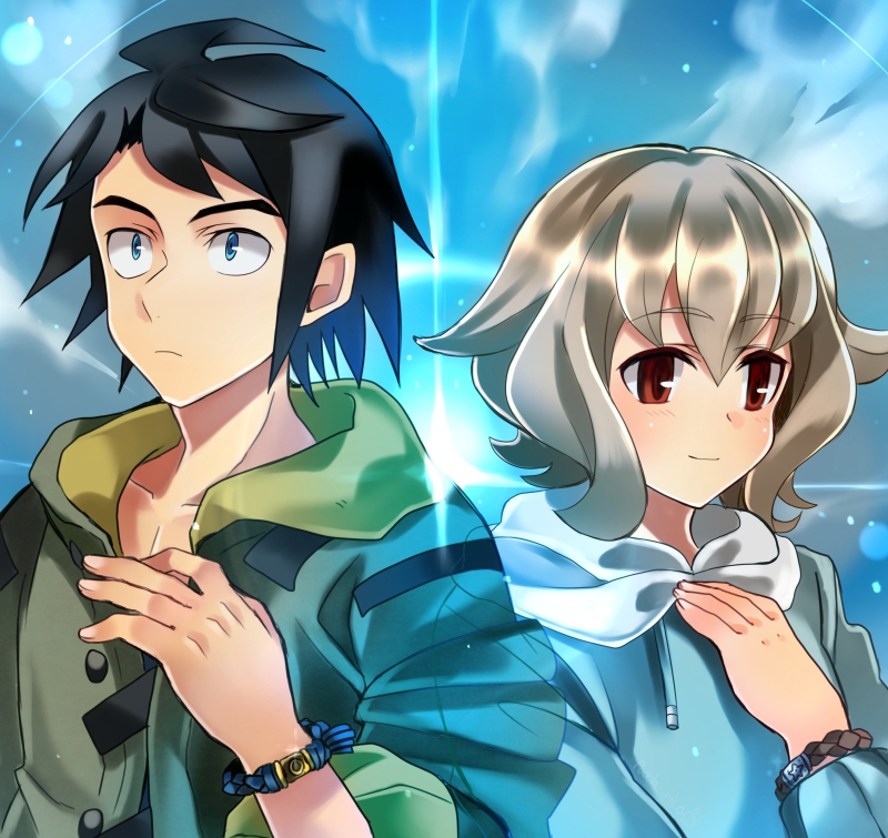 The Big ImageBoard (TBIB) - 1boy 1girl ahoge atra mixta bad id bad ...