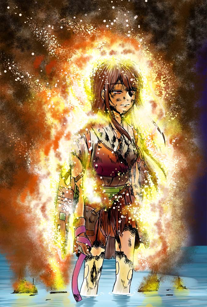 The Big ImageBoard (TBIB) - 1girl akagi (kancolle) battle of midway ...