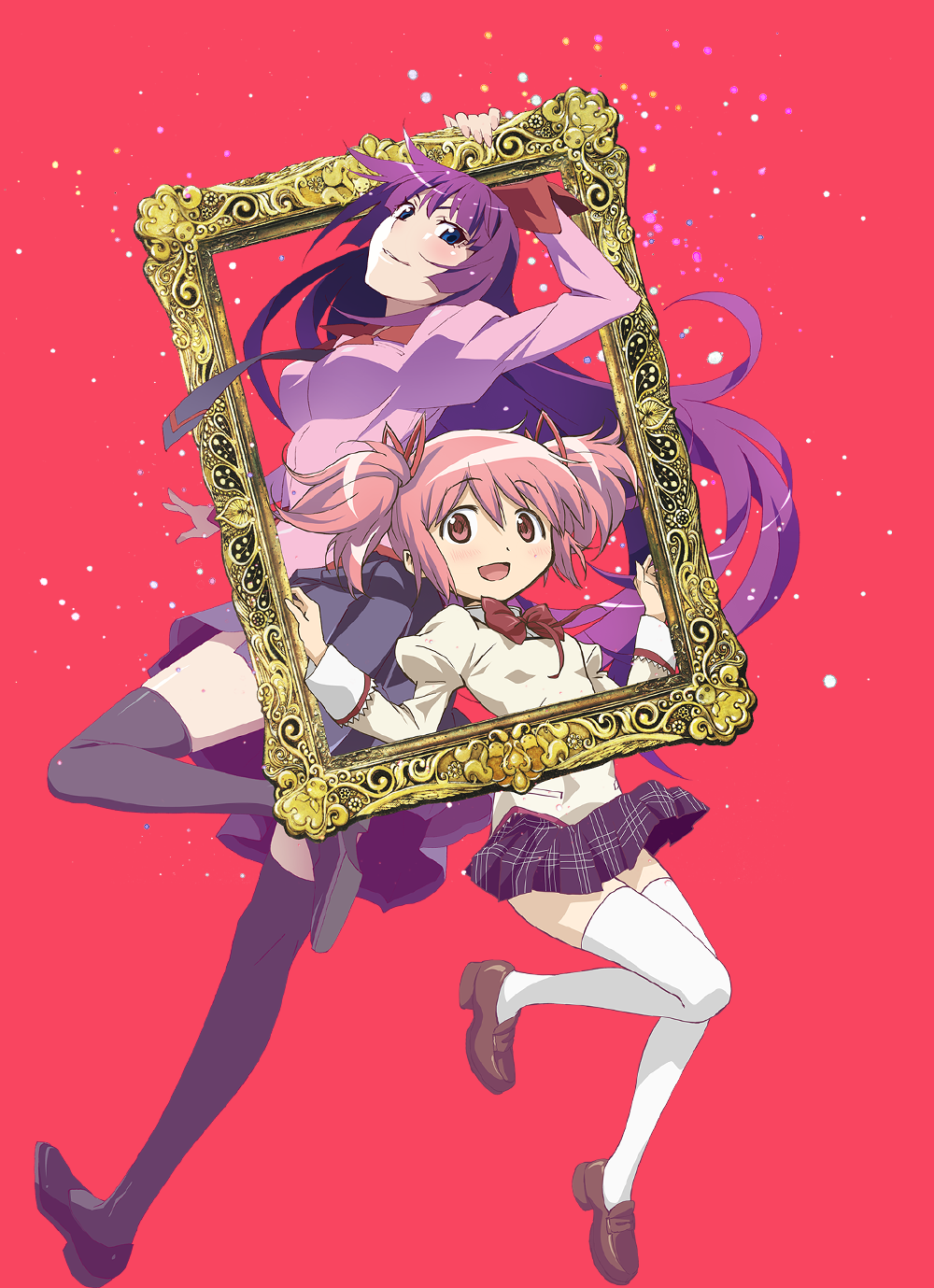 The Big ImageBoard (TBIB) - bakemonogatari black legwear blue eyes ...