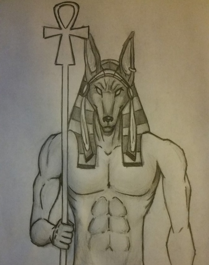 The Big ImageBoard (TBIB) - abs anthro anubian jackal anubis athletic canid canine canis ...