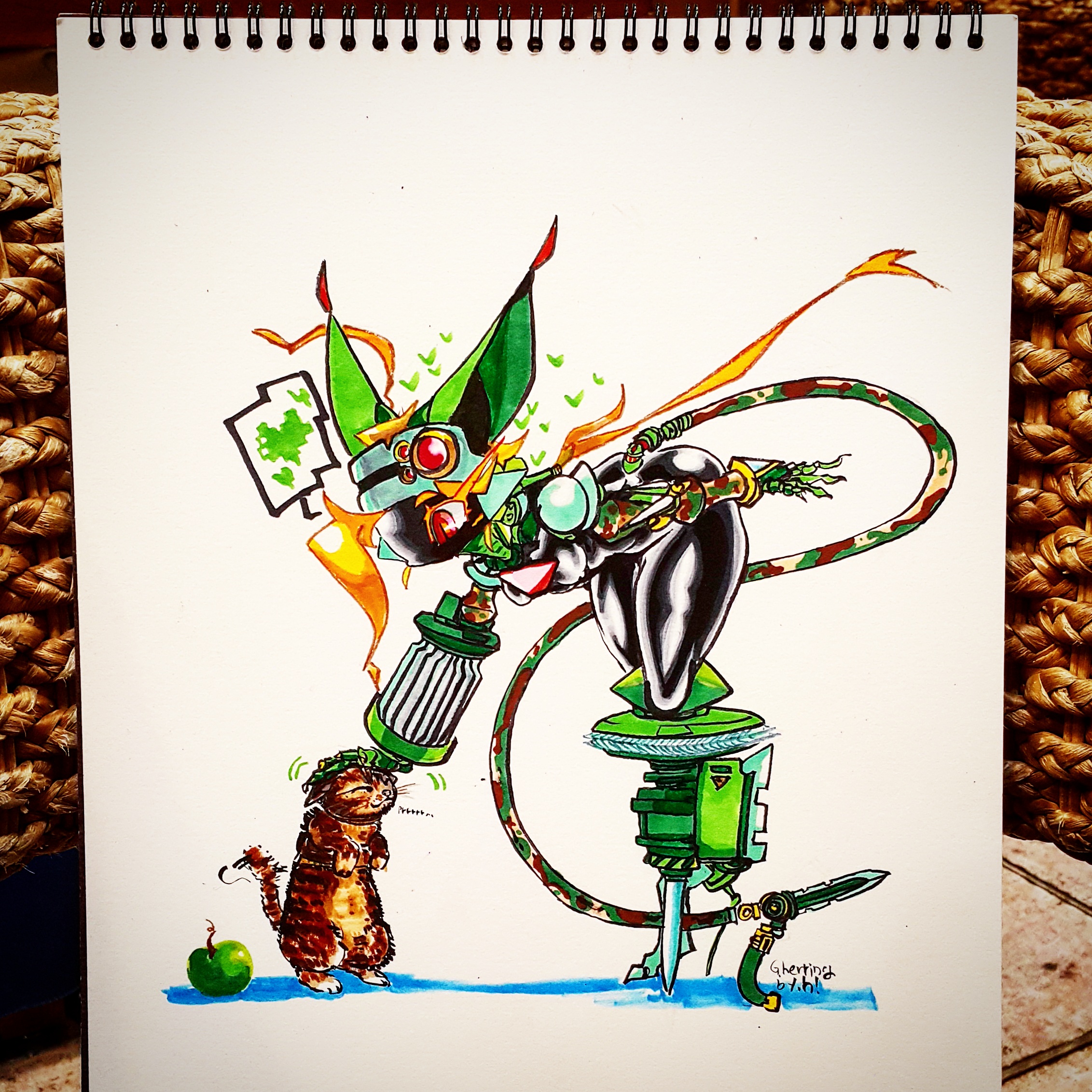 The Big Imageboard Tbib Ambiguous Gender Android Cat Feline Female