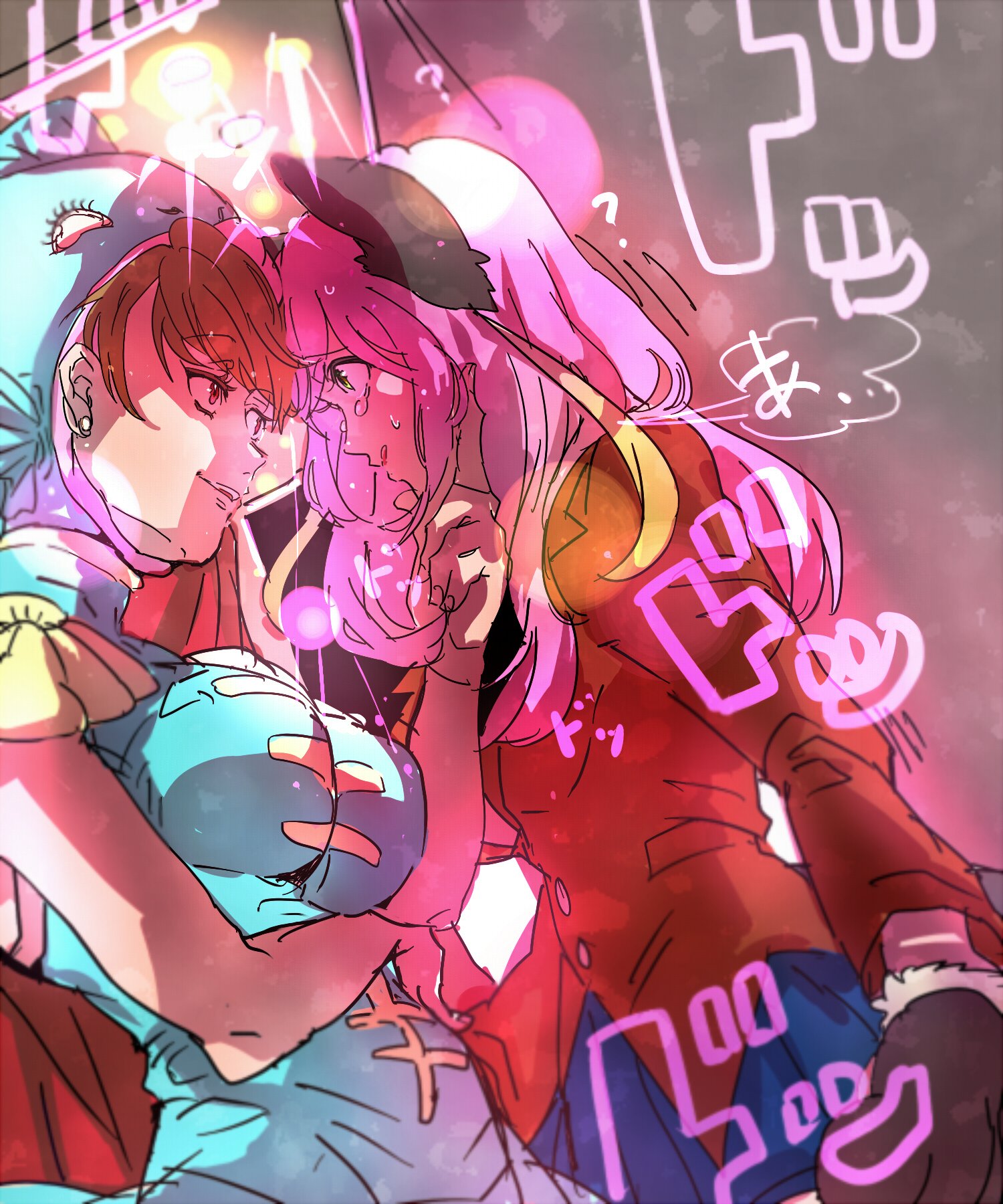 The Big ImageBoard (TBIB) - 2girls ? animal ears animal hands blazer ...