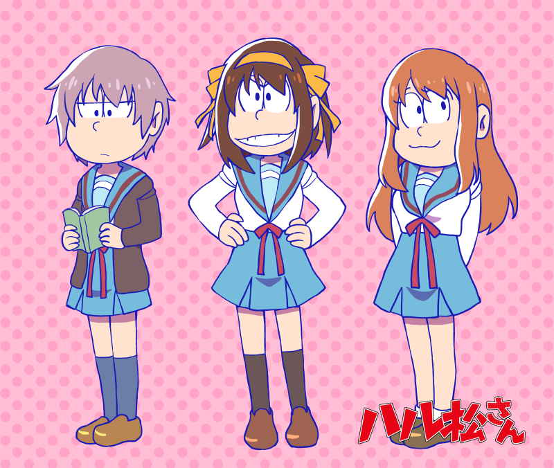 The Big Imageboard Tbib Arms Behind Back Asahina Mikuru Bangs Book