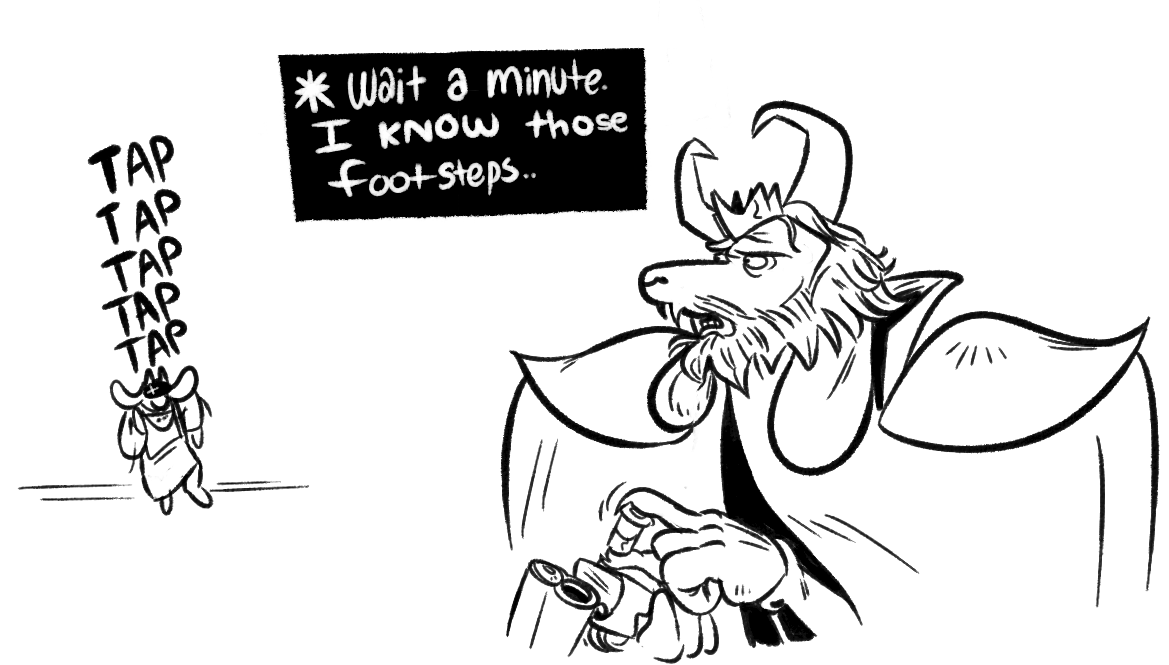 The Big ImageBoard (TBIB) - 2015 anthro asgore dreemurr beard black and white boss monster ...