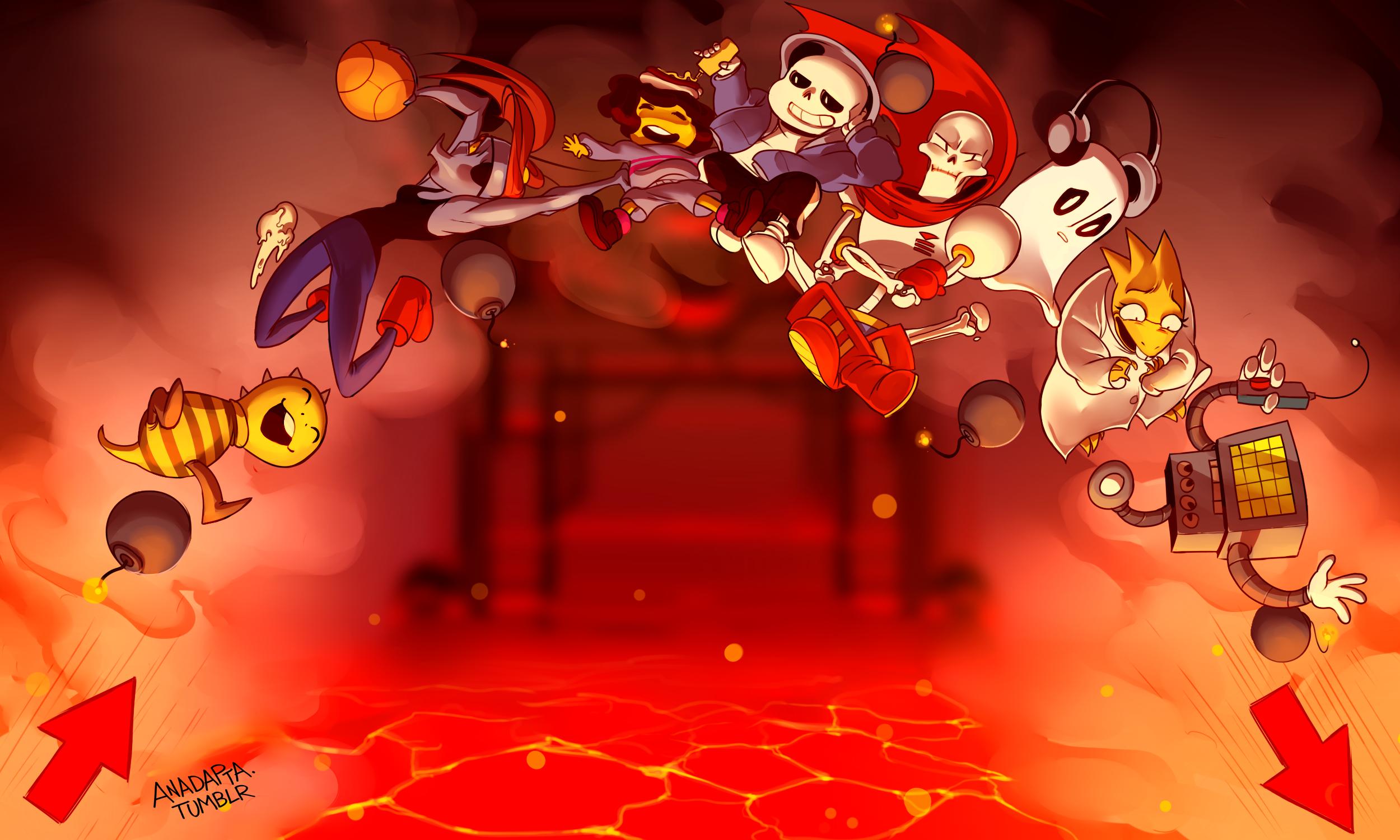 The Big ImageBoard (TBIB) - 5:3 alphys anadapta animated skeleton anthro armless bomb bone ...