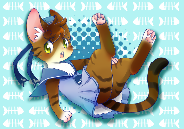 The Big Imageboard Tbib Artist Request Cat Furry Green Eyes Hat