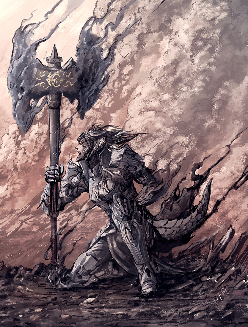 The Big ImageBoard (TBIB) - armor au ra axe elezen elf ffxiv final ...