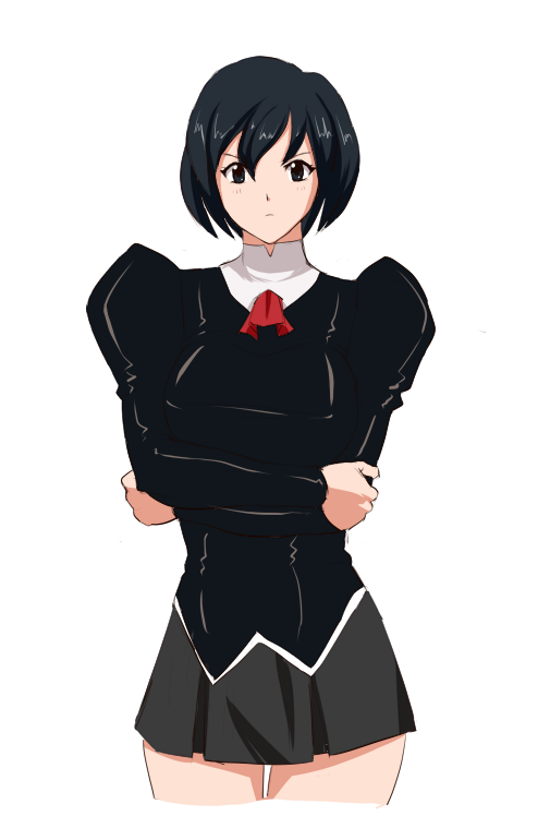 The Big Imageboard Tbib 1girl 78 Tky8 Agent Aika Black Delmo