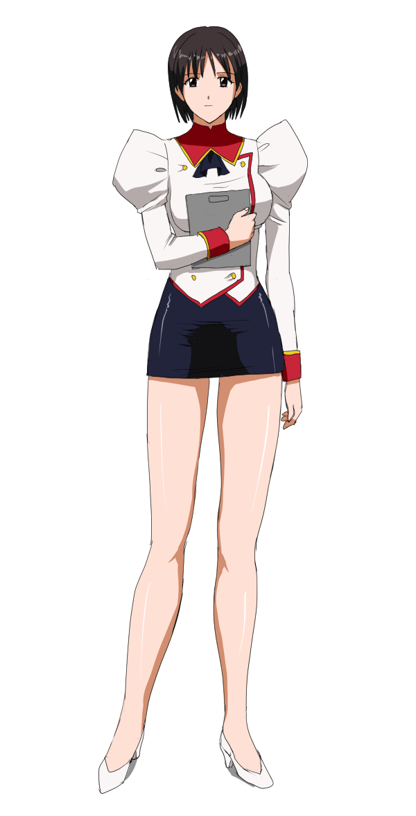 The Big Imageboard Tbib 1girl 78 Tky8 Agent Aika Black Hair Delmo
