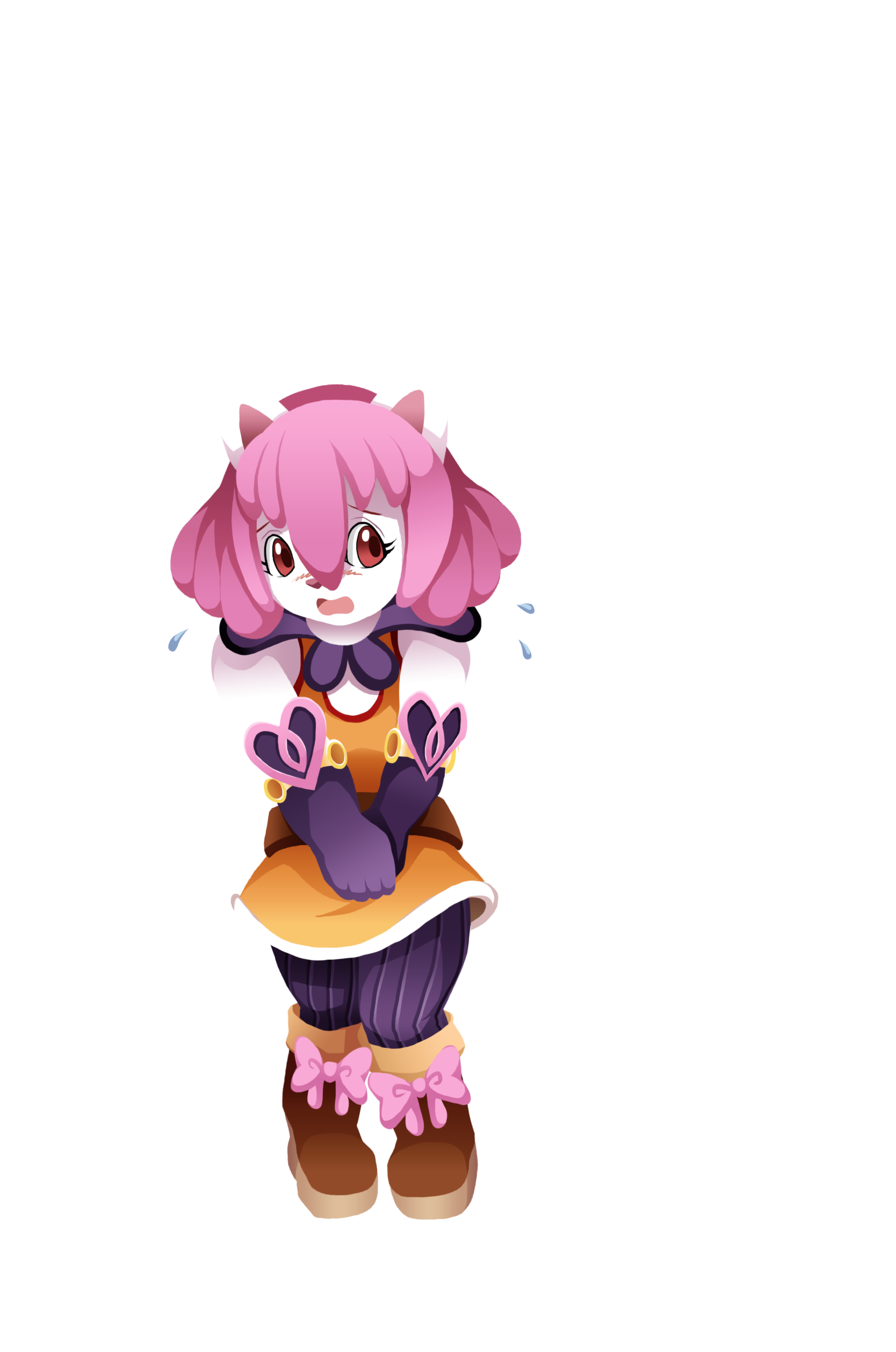 The Big Imageboard Tbib Artist Request Blush Boots Cat Furry Pink