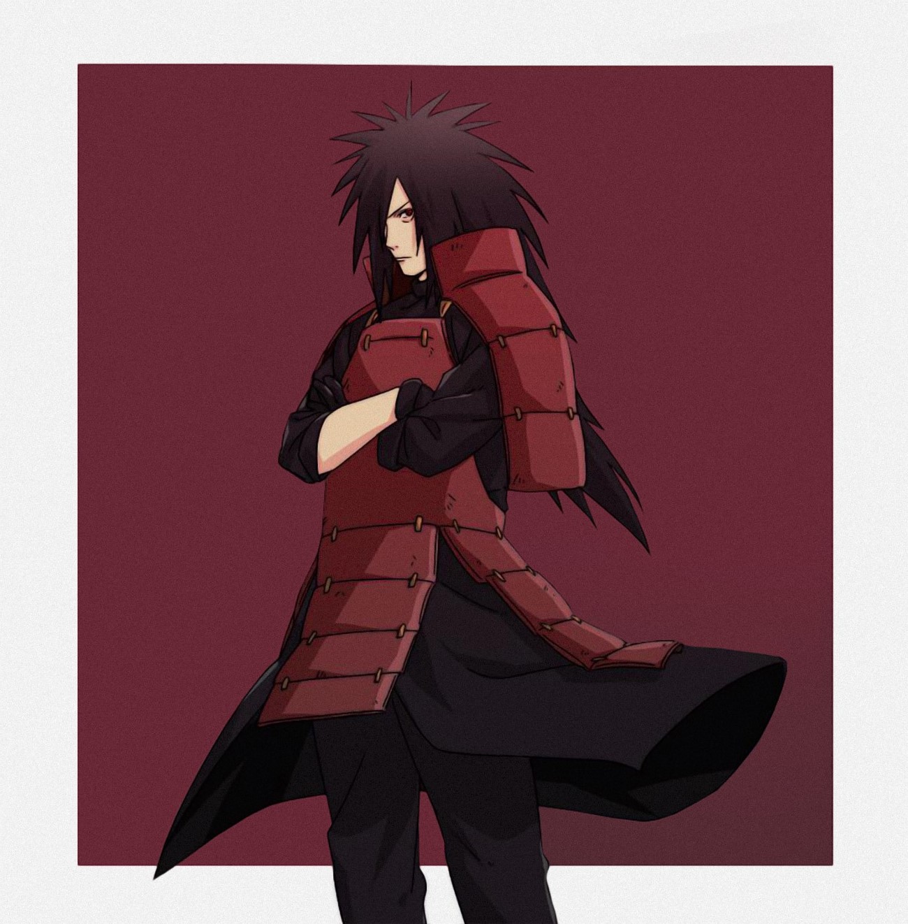 The Big ImageBoard (TBIB) - 1boy armor long hair male focus naruto ...