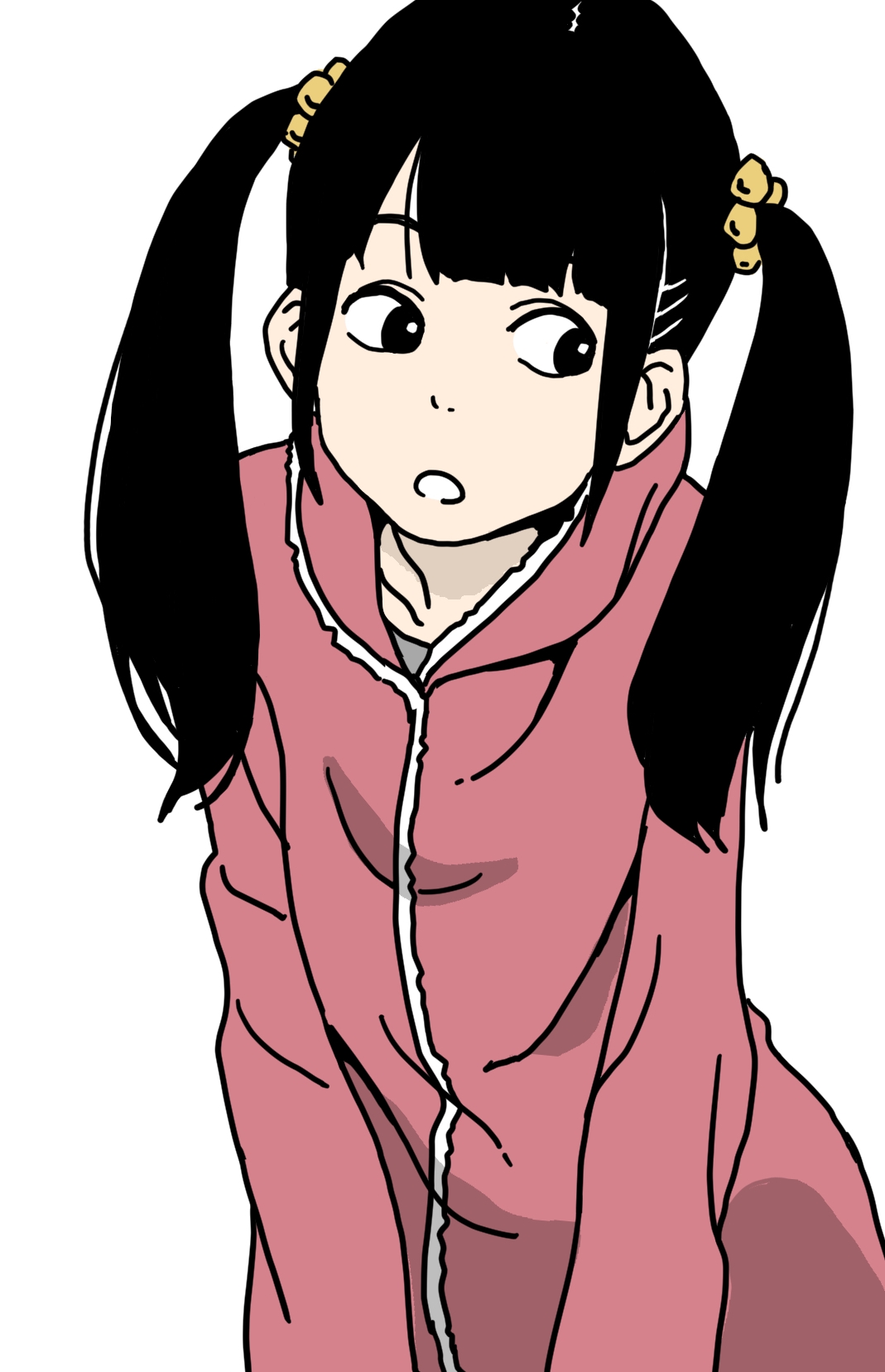 The Big Imageboard Tbib 1girl Bangs Black Eyes Black Hair Blunt