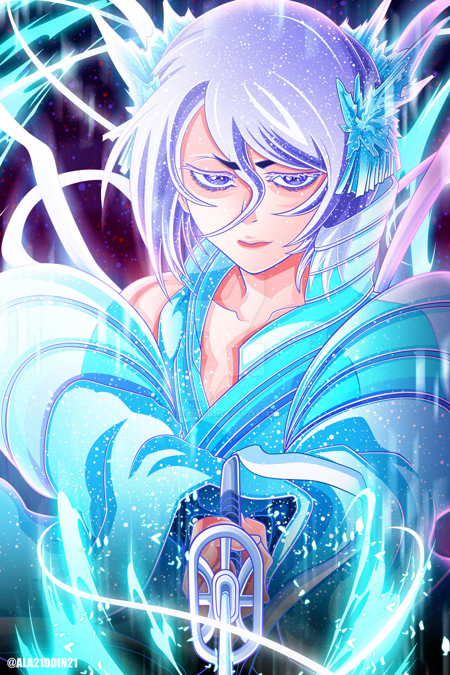 The Big ImageBoard (TBIB) - 1girl aladdin (ala21ddin21) bankai bleach ...