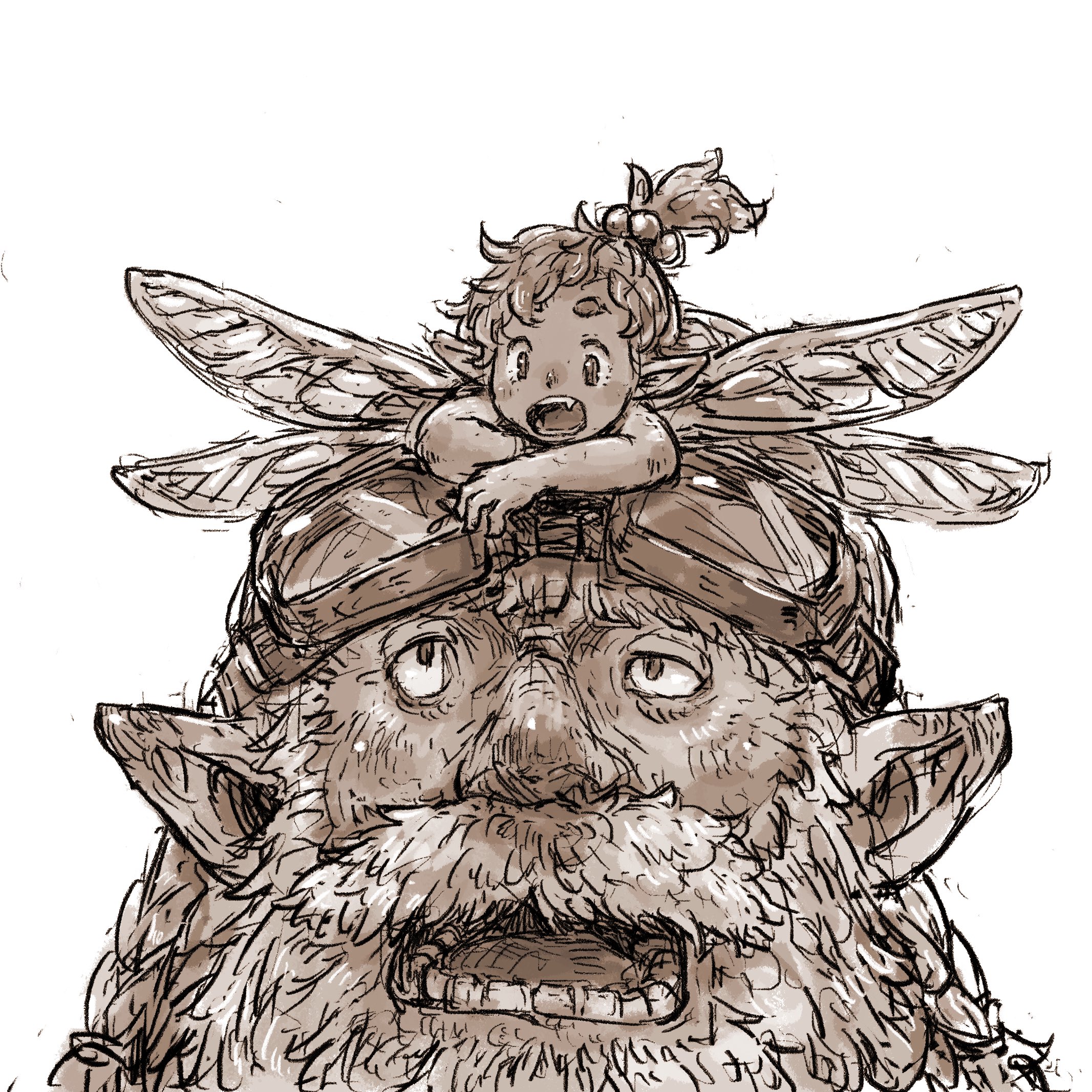 The Big ImageBoard (TBIB) - 1boy 1girl beard commentary request facial ...