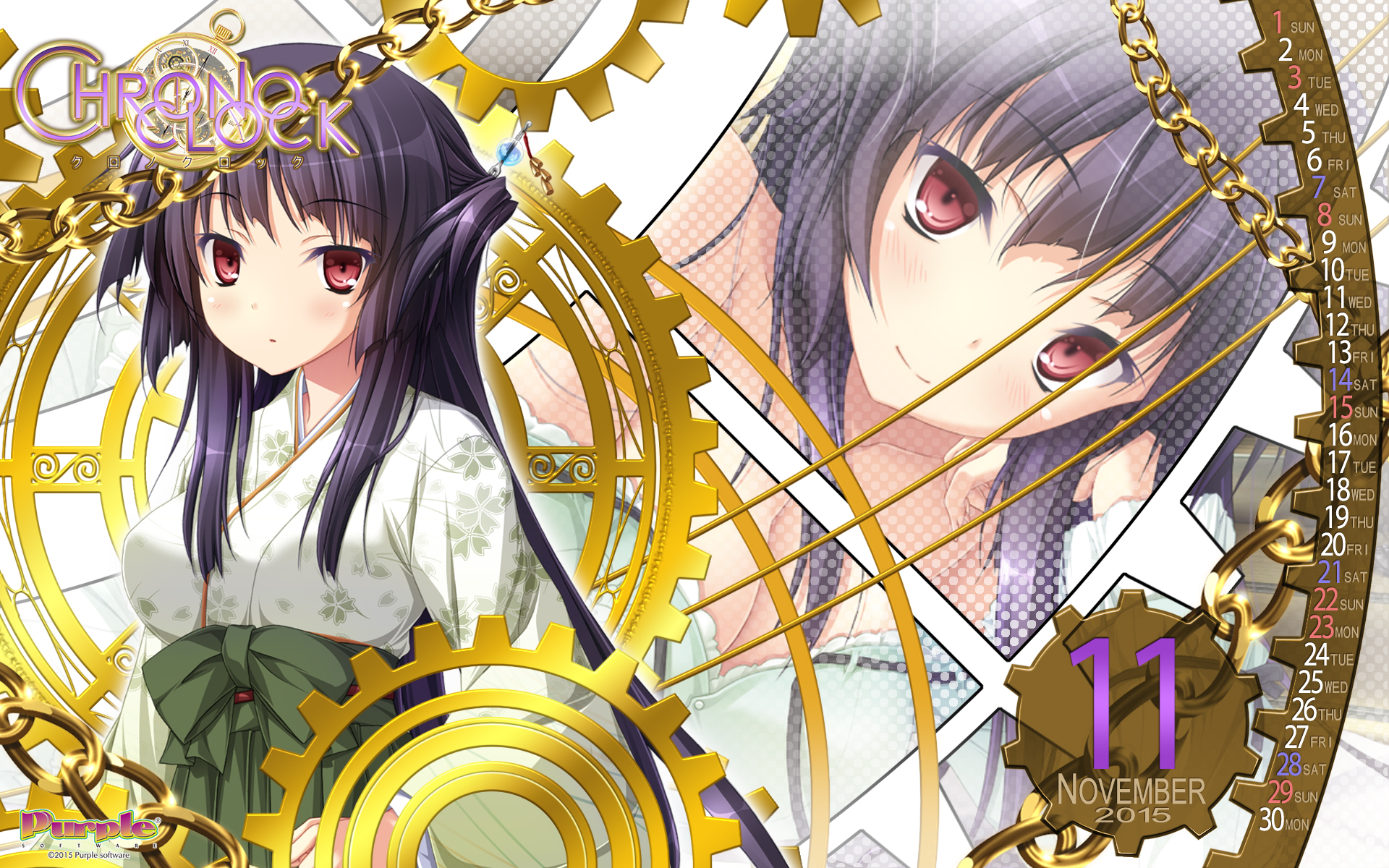 The Big ImageBoard (TBIB) - calendar chrono clock cleavage japanese clothes no bra open shirt ...