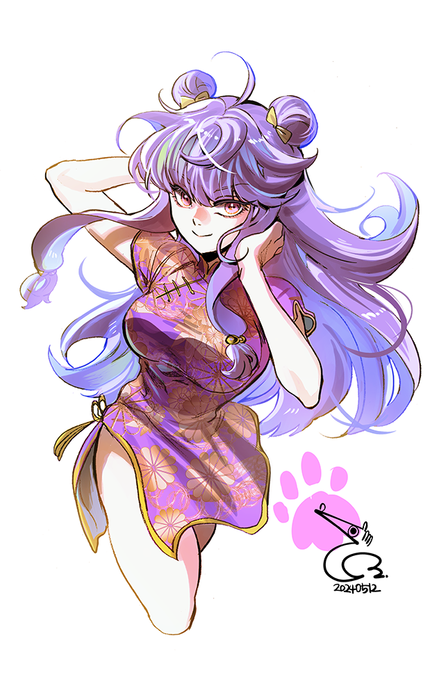 The Big ImageBoard (TBIB) - 1girl bad id bad pixiv id bae (baebae) bow chinese clothes dated ...