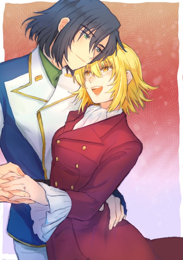 The Big ImageBoard (TBIB) - 1boy 1girl ascot athrun zala blonde hair ...