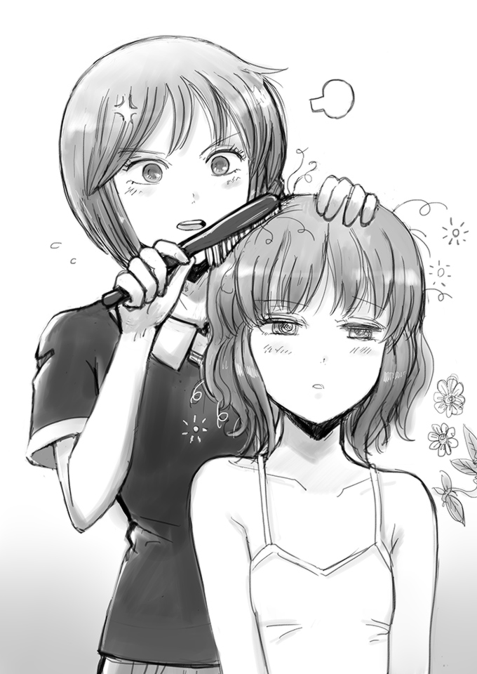 The Big Imageboard Tbib 2girls Alternate Hairstyle Anger Vein