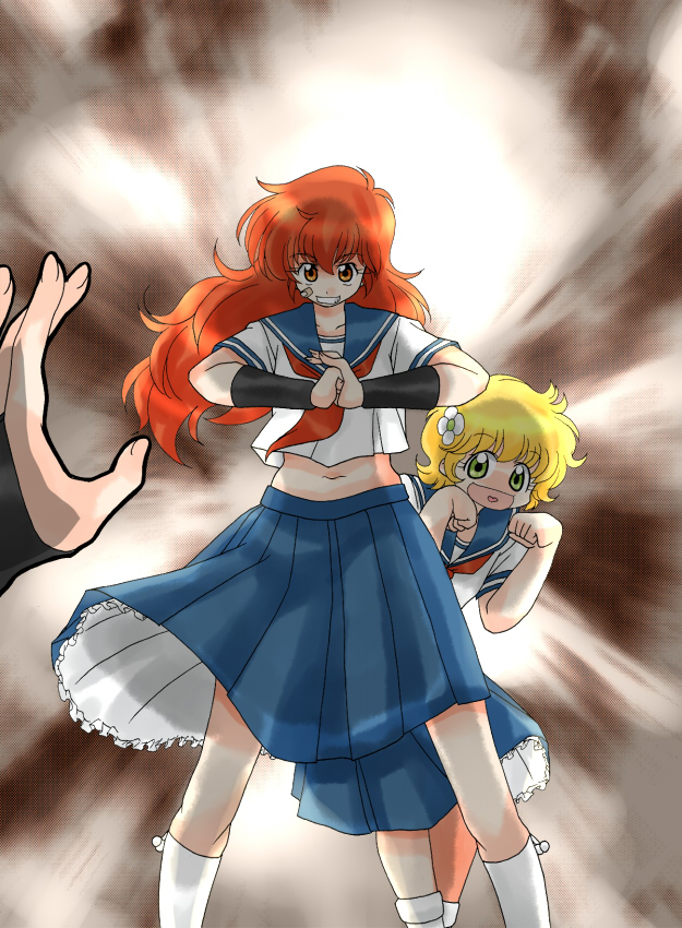 The Big ImageBoard (TBIB) - 2girls artist request blonde hair kotobuki ...