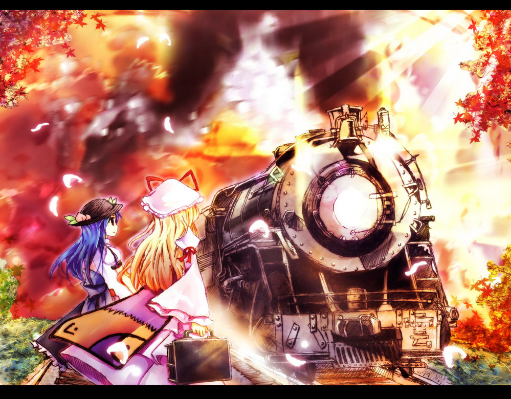 The Big ImageBoard (TBIB) - 2girls bad id bad pixiv id blue hair ...