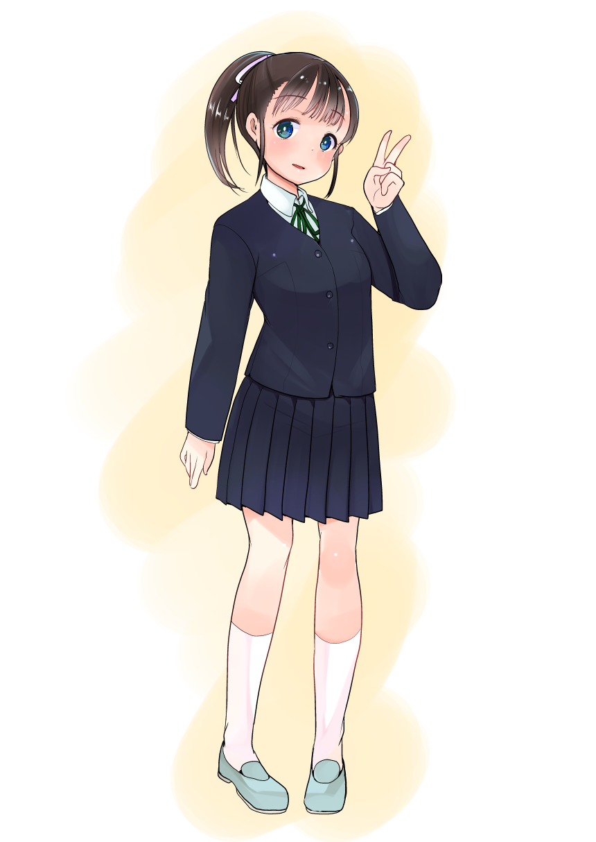 The Big ImageBoard (TBIB) - 1girl black hair blazer blue eyes blush commentary highres ichiko ...