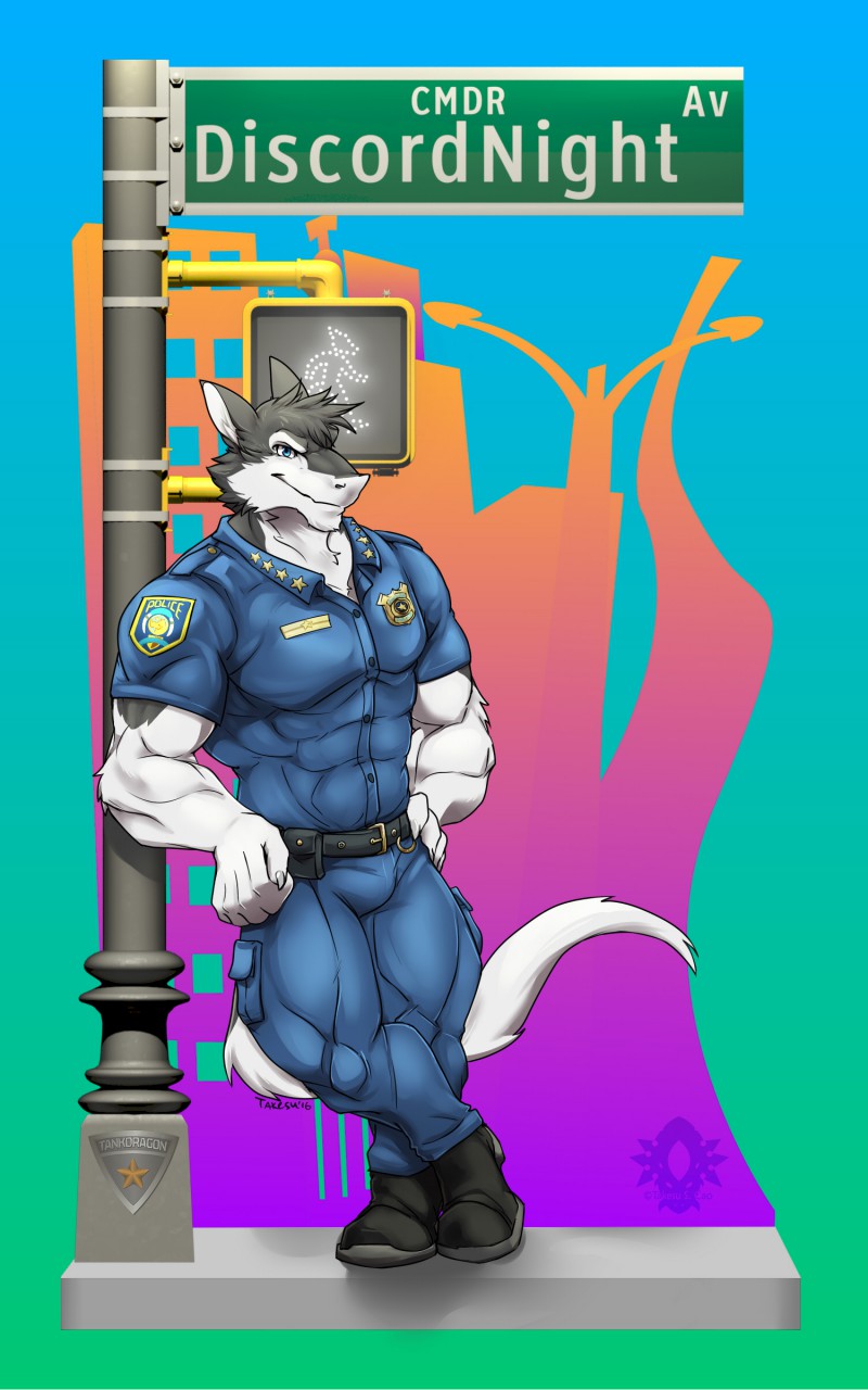 The Big ImageBoard (TBIB) - 5:8 abs anthro badge belt biceps big muscles biped blue eyes boots ...