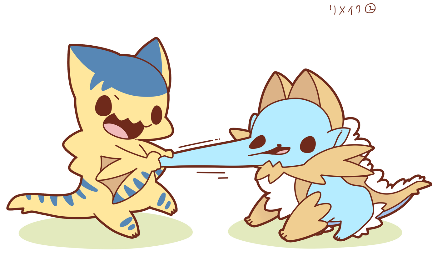 The Big ImageBoard (TBIB) - ambiguous gender biped capcom chibi duo ...