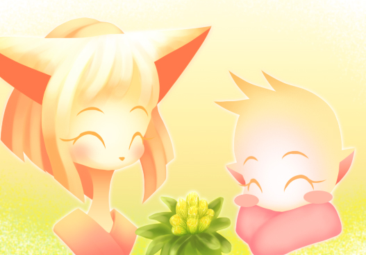 The Big Imageboard Tbib Blonde Hair Blush Cat Eyes Closed Furry